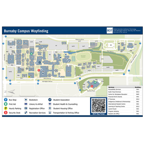 BCIT Burnaby Campus Map – BCIT Inventory